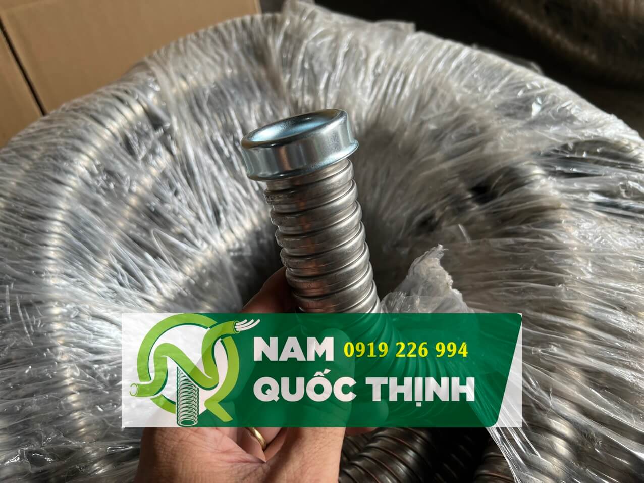 Lưỡi Gà Ống Ruột Gà Kim Loại Bọc PVC D42